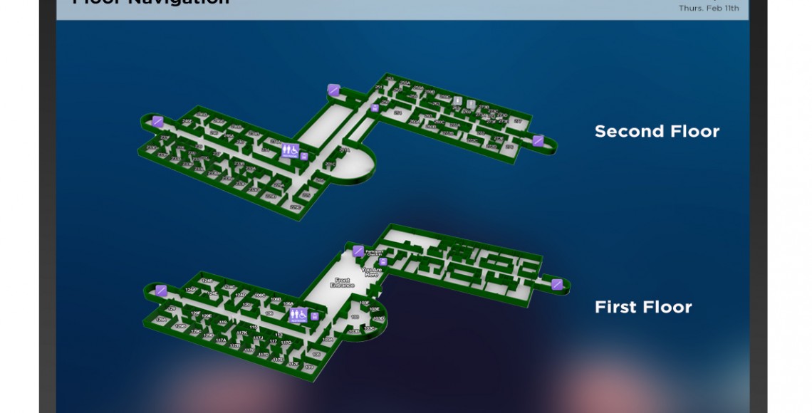 Digital Wayfinding Options - Creating Margin | Leading Digital Signage
